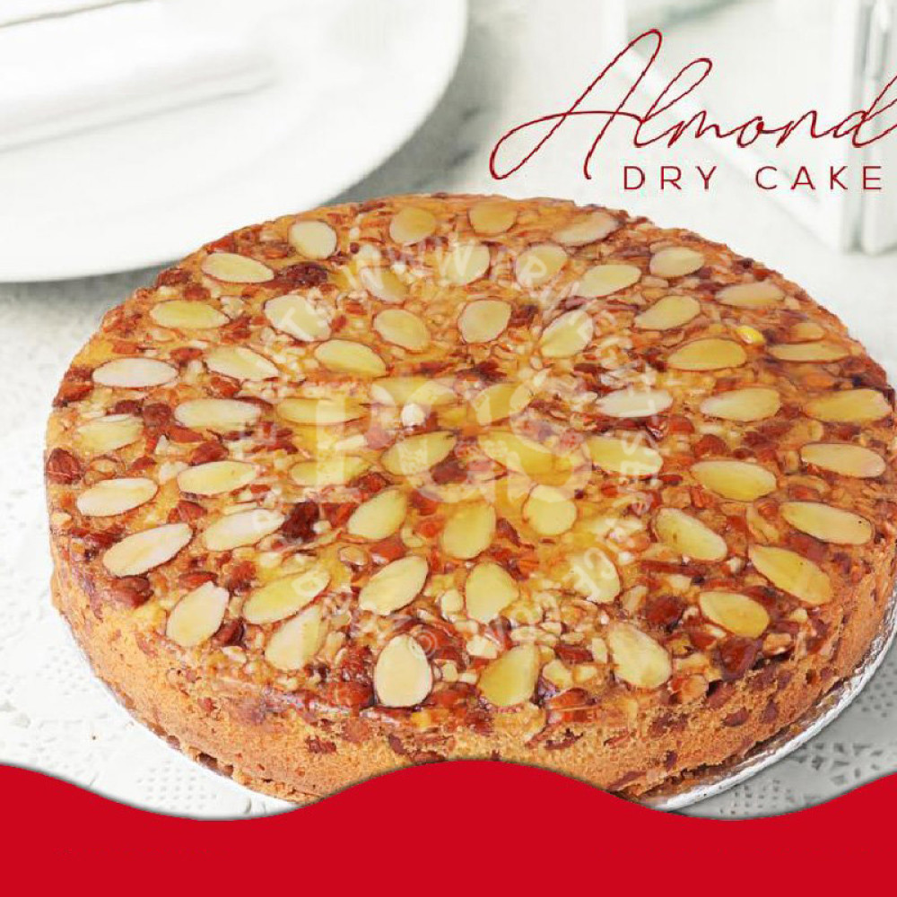 2lbs Almond Dry Cake from Ajwa bakers | Cake to Jehlum Gujrat