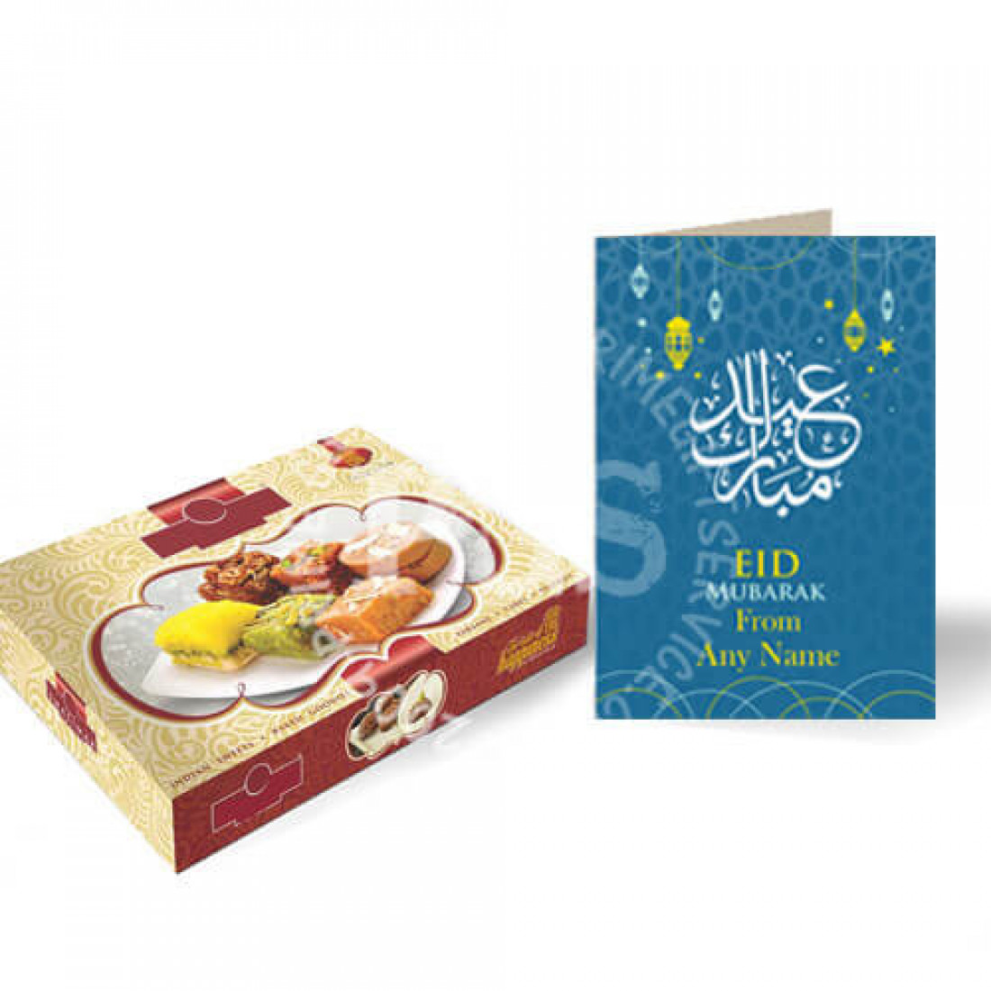 Send Mithai with Eid Card to Pakistan | Prime Gifts Shop Pakistan